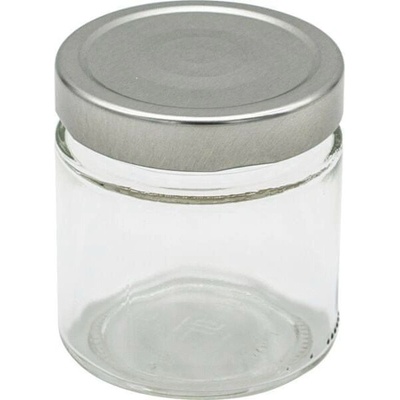 Gastrozone Zavařovací sklenice Elena stříbrné víčko 6ks x 212ml ...