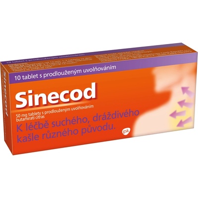 SINECOD POR 50MG TBL PRO 10 - Heureka.cz