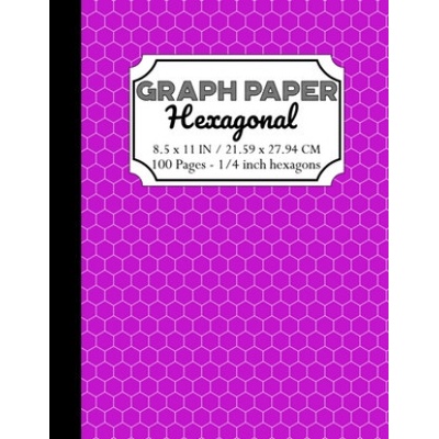 Hexagonal Graph Paper Notebook Organic Chemistry & Biochemistry Note ...