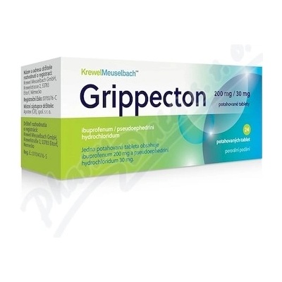 GRIPPECTON POR 200MG/30MG TBL FLM 24 - Heureka.cz