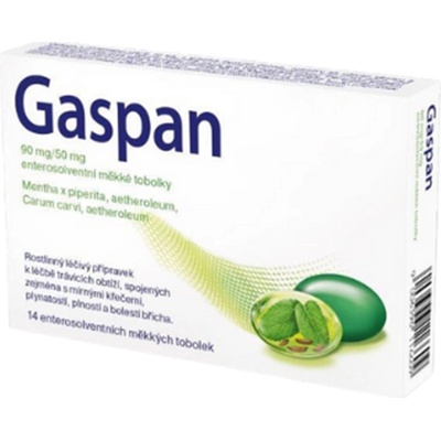 GASPAN POR 90MG/50MG CPS ETM 14 od 129 Kč - Heureka.cz