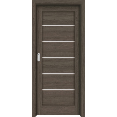 INVADO Posuvné dveře do pouzdra Domino 4 ECO-FORNIR FORTE Bílá CPL B490 ...