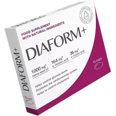 Diaform+ kapsule 15 kapsúl od 39 € - Heureka.sk
