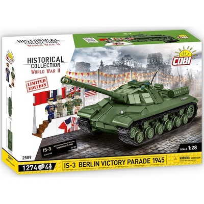 COBI 2589 World War II Ruský těžký tank IS-3 Berlin Victory Parade 1945 ...