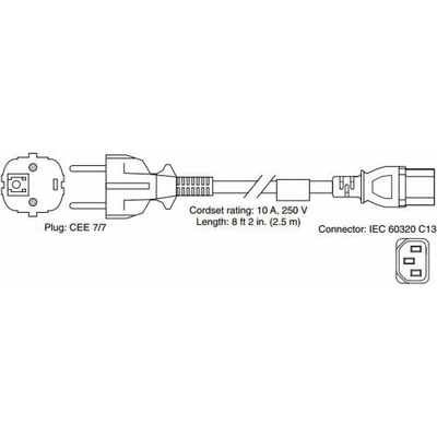 Cisco Power Cord - Europe CAB-ACE= od 1 213 Kč - Heureka.cz