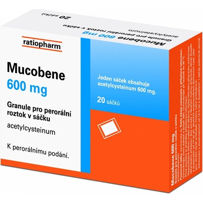 MUCOBENE 600MG POR GRA SOL SCC 10 - Heureka.cz