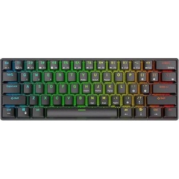 Royal Kludge RK61 RGB red switch black od 1 259 Kč - Heureka.cz