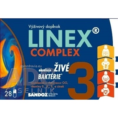 Linex Complex 28 kapsúl od 12,08 € - Heureka.sk
