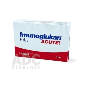 Imunoglukan P4H Acute 300 mg 5 kapsúl od 7,54 € - Heureka.sk