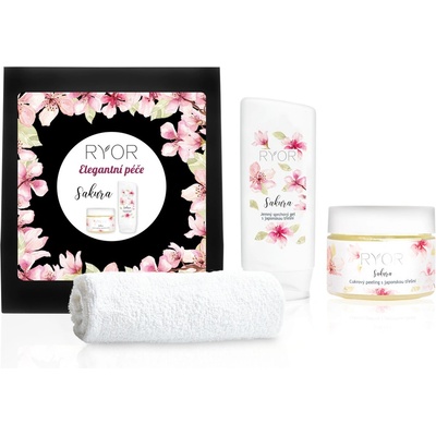 Ryor Sakura Elegantní péče cukrový peeling s japonskou třešní 325 g ...