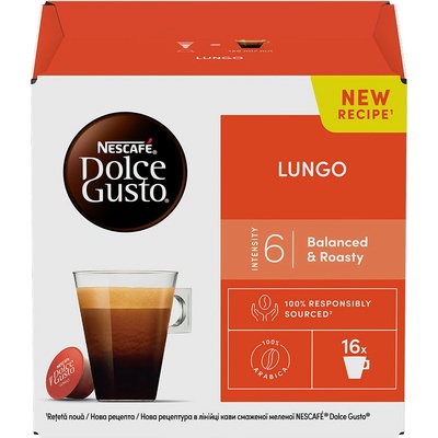 Nescafé Lungo pro Dolce Gusto 16 ks od 129 Kč - Heureka.cz