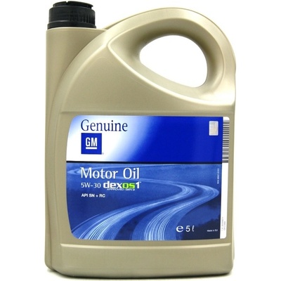 Opel GM Motor Oil Dexos 1 Gen. 3 5W-30 5 l od 676 Kč - Heureka.cz