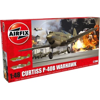 Airfix Classic Kit letadlo A05130A Curtiss P 40B Warhawk 1:48 od 781 Kč ...