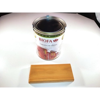 Biofa Lazura na dřevo bez rozpouštědel - 1 l borovice - Heureka.cz