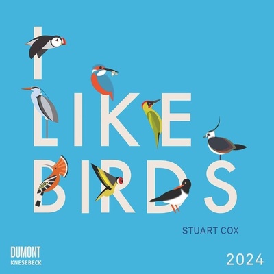 cal grid I Like Birds 30x30 2024 - Heureka.cz