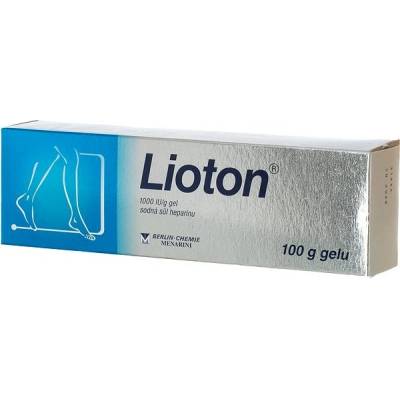 LIOTON DRM 1000IU/G GEL 100G od 307 Kč - Heureka.cz