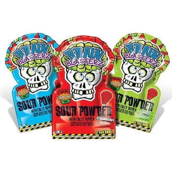Brain Blasterz Lollipop and Sour Powder Dip 10 g - Heureka.cz
