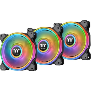 Thermaltake Riing Quad 12 RGB Radiator Fan TT Premium Edition 3 Pack CL ...