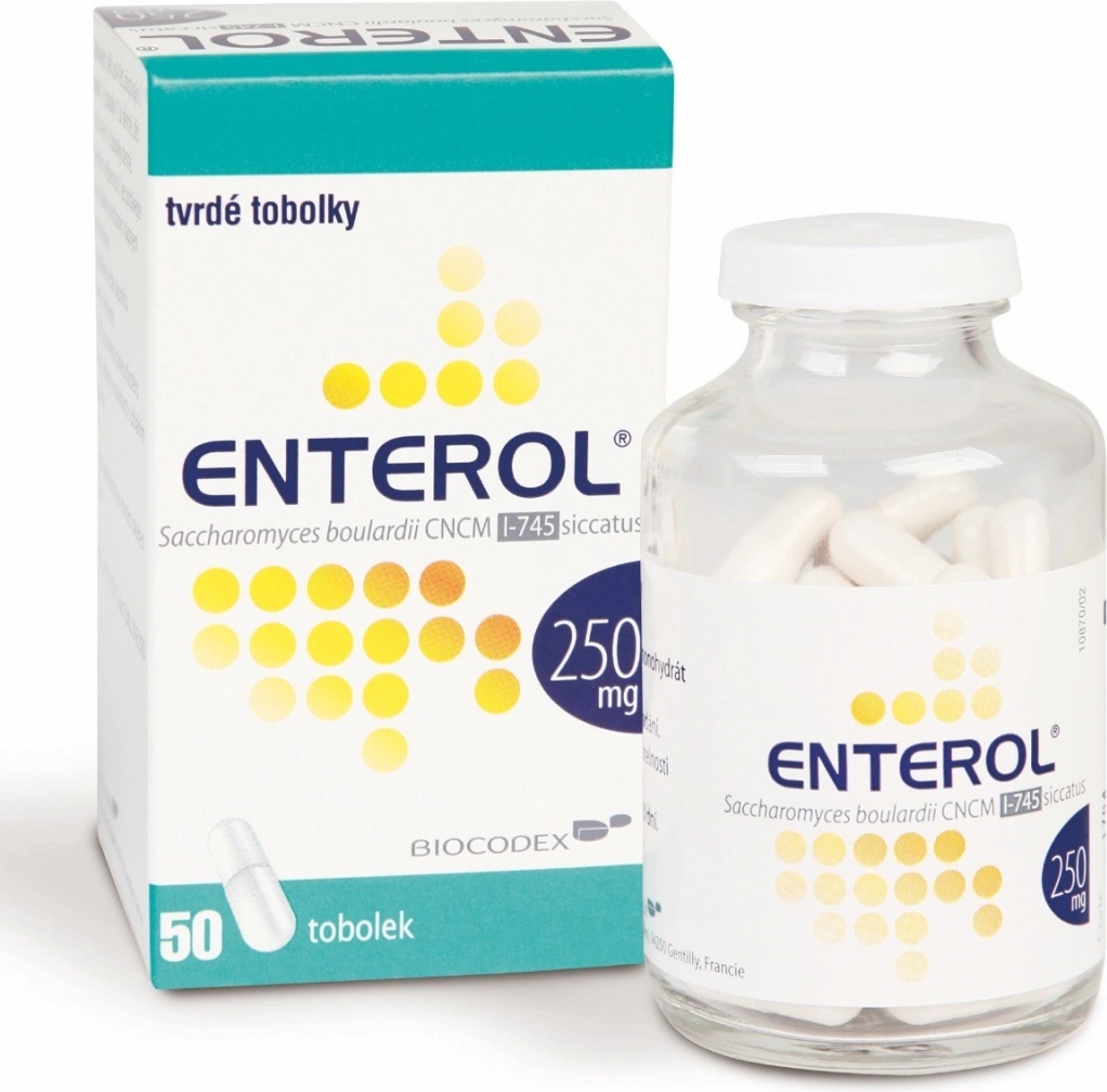 ENTEROL POR 250MG CPS DUR 50 od 528 Kč - Heureka.cz