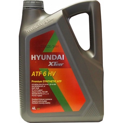 Hyundai XTeer ATF 6 4 l od 1 264 Kč - Heureka.cz