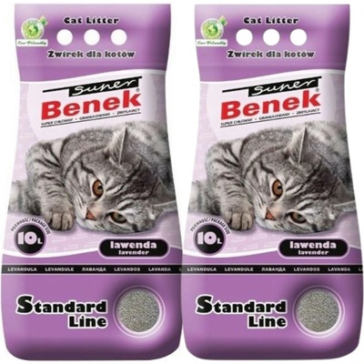 Super Benek Standard Levandule hrudkující 2 x 10 l od 390 Kč - Heureka.cz