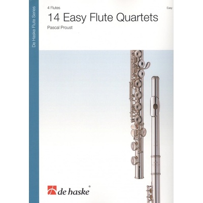 14 Easy Flute Quartets pro čtyři příčné flétny od 575 Kč - Heureka.cz