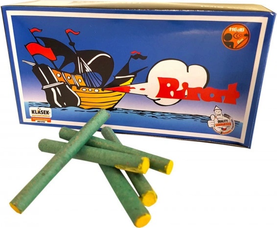 Petardy PIRAT škrtací 100 ks od 50 Kč - Heureka.cz