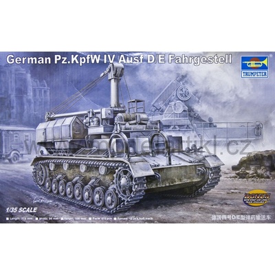 Trumpeter German Pz.Kpfw. IV Ausf.D/E Fahrgestell 1:35 od 995 Kč ...