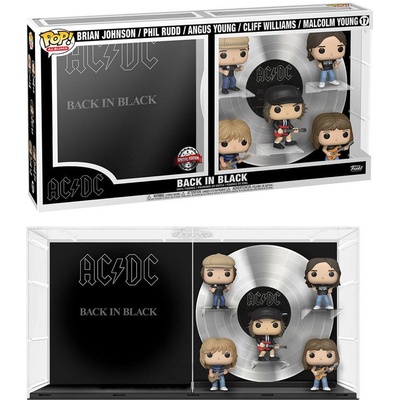 Funko Pop! AC/DC Brian Johnson Phil Rudd Angus Young Cliff Williams ...