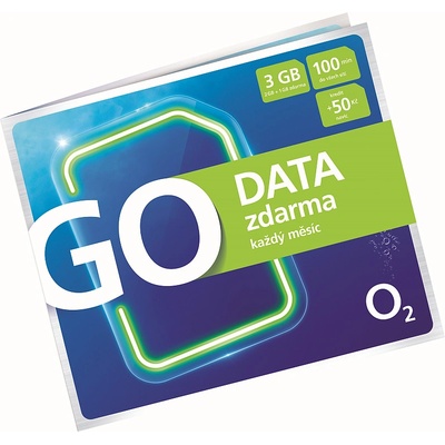 O2 SIM karta GO Data zdarma - Heureka.cz