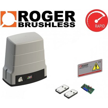 Sada pohonu ROGER Brushless KIT BH30/610/HS pro posuvné brány do 600kg - Heureka.cz