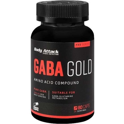 Body Attack GABA Gold 80 kapslí od 359 Kč - Heureka.cz
