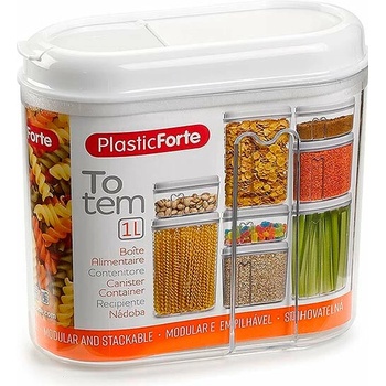 Plastic Forte Dóza plastová Totem bílá 1 l od 79 Kč - Heureka.cz
