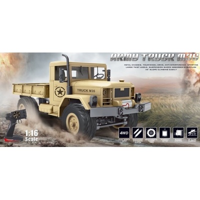 IQ models MZ-ARMY TRUCK M35 RC 93354 RTR 1:16 - Heureka.cz