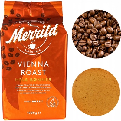 Merrild Káva míchaná Vienna Roast 1 kg od 501 Kč - Heureka.cz