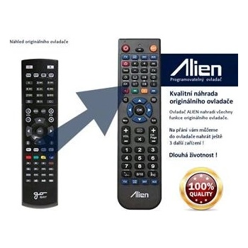Dálkový ovladač Alien Sunsat S300HDi od 296 Kč - Heureka.cz