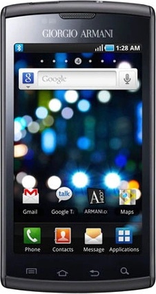 Samsung galaxy s giorgio armani store