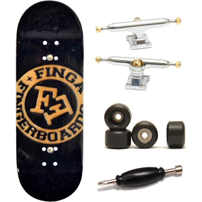 Finga Fingerboards Complete 33mm Beginner Burned Letters Black - Heureka.cz
