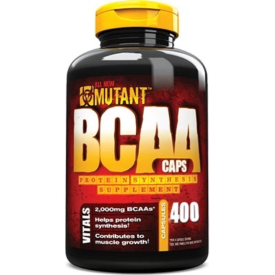 MUTANT Аминокиселина MUTANT 100% Free Form BCAA, 400caps от 76,00 лв ...