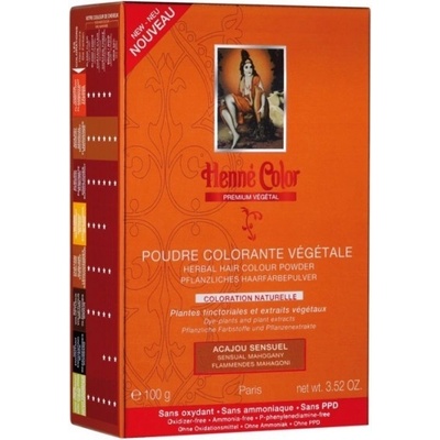 Henné Color Premium Végéta barva Mahagon 100 g - Heureka.cz