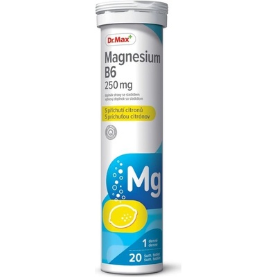 Dr. Max Calcium 250 mg citron a limetka 20 šumivých tablet od 99 Kč ...