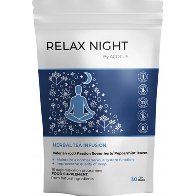 ACORUS Relax Night 30 x 2 g - Heureka.sk