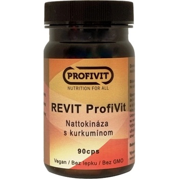 Revit Plus Nattokináza s kurkuminem ProfiVit 210 kapslí od 1 700 Kč ...