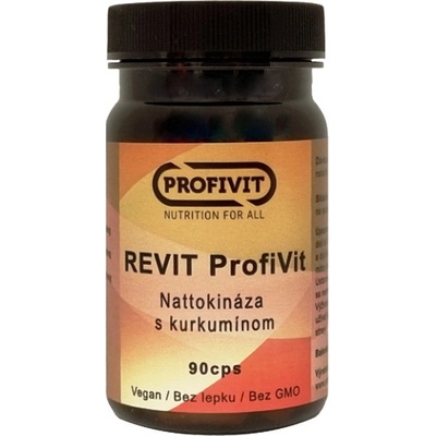 Revit Plus Nattokináza s kurkuminem ProfiVit 210 kapslí od 1 700 Kč ...