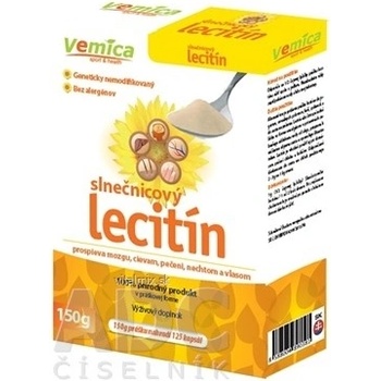 Vemic Slunečnicový lecitin prášek 150 g od 321 Kč - Heureka.cz