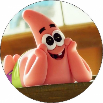 Jedlý papier Spongebob a Patrik, 19,5 cm - Pictu Hap od 3,9 € - Heureka.sk