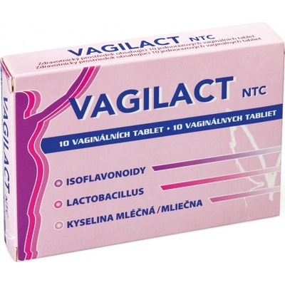 Vagilact NTC vaginální tablety 10 ks - Heureka.cz