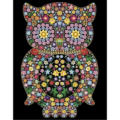 Colorvelvet Sametový obrázek Sova od 462 Kč - Heureka.cz