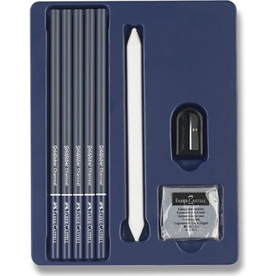 Faber-Castell Umělecká sada Goldfaber Charcoal Sketch set sada 8 kusů od 266 Kč - Heureka.cz