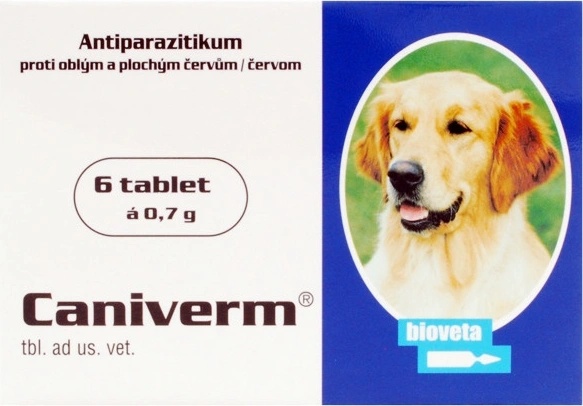 Caniverm forte tbl 6 x 0,7 g od 186 Kč - Heureka.cz